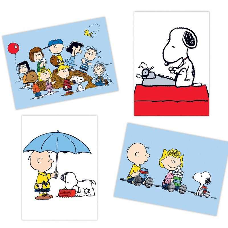 Peanuts™ Snoopy Typewriter Cards, Assorted Box of 20 - Moss Danforth