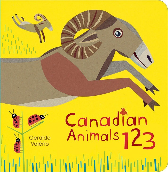 Canadian Animals 123 Board Book - Moss Danforth