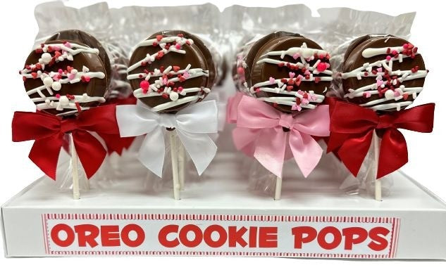 Valentine Oreo Cookie Pops, 55g - Moss Danforth